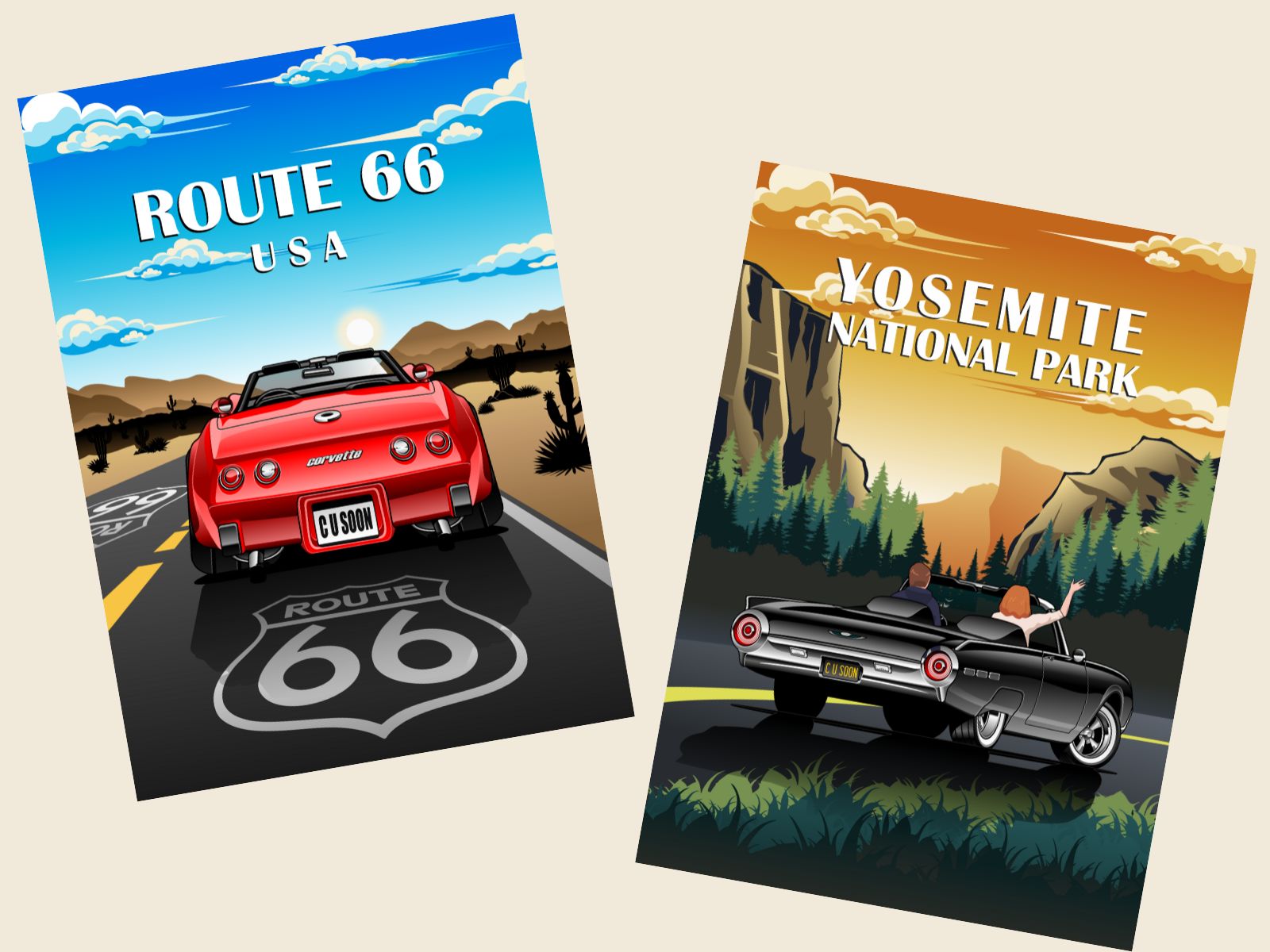 Add Your Ride to Custom Roadtrip Art